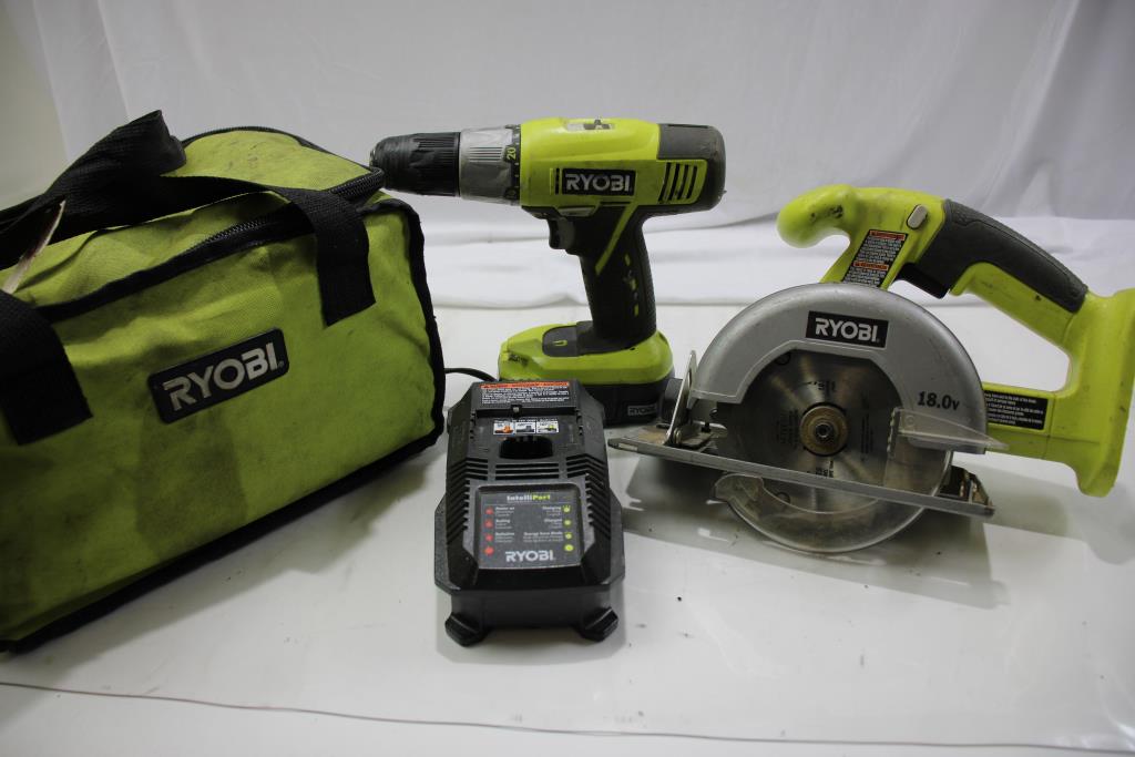 Ryobi Tool Bag With Tools, 3+ Pieces | Property Room