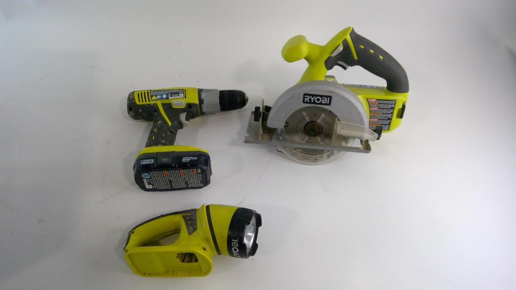 Ryobi Tools, 3 Pieces | Property Room