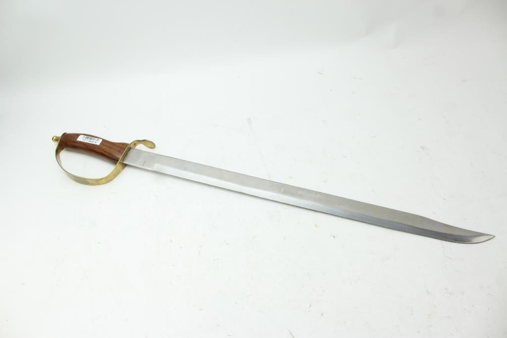 Sabre Type Sword W/sheath | Property Room