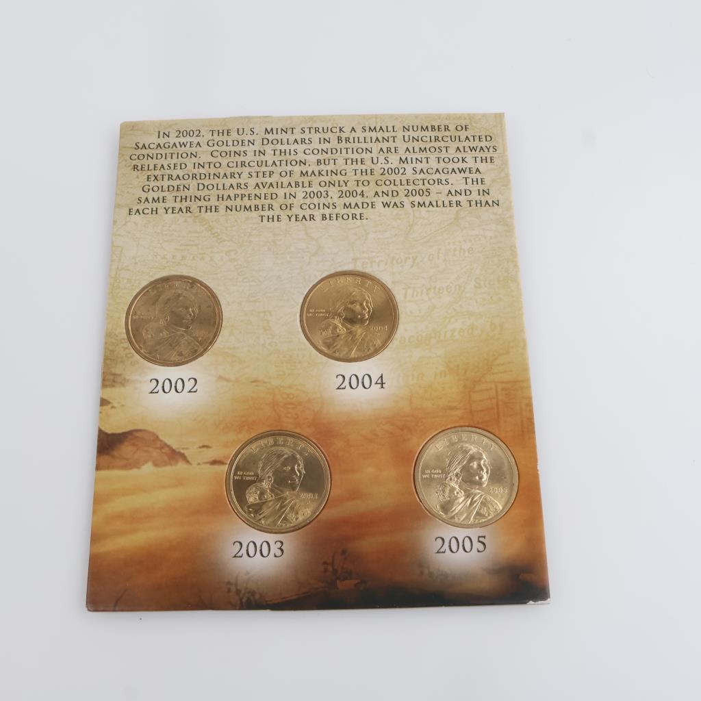 Sacagawea Dollar Coin Set; 4 Coins | Property Room