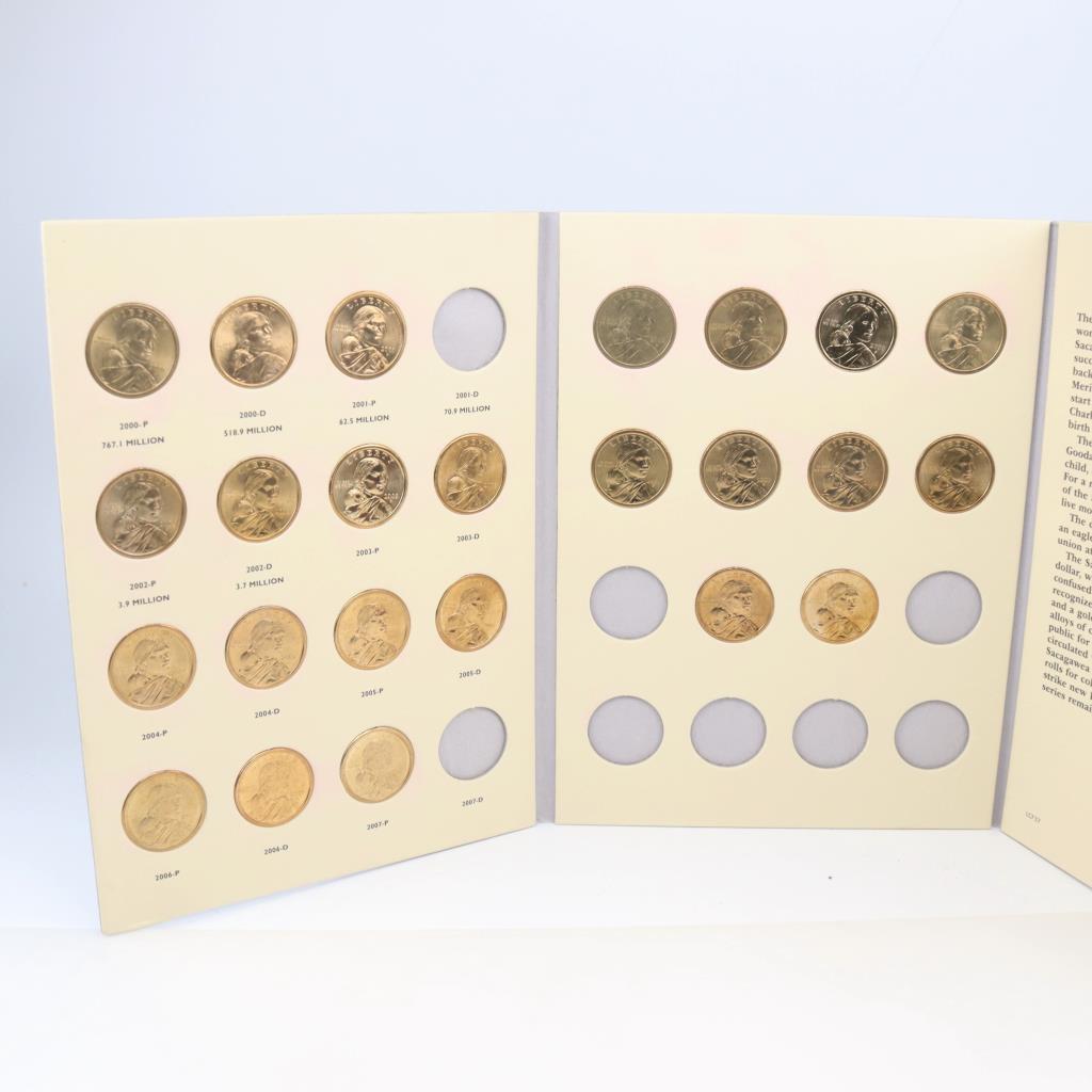 Sacagawea Dollars Collection Booklet, 20+ Pieces | Property Room