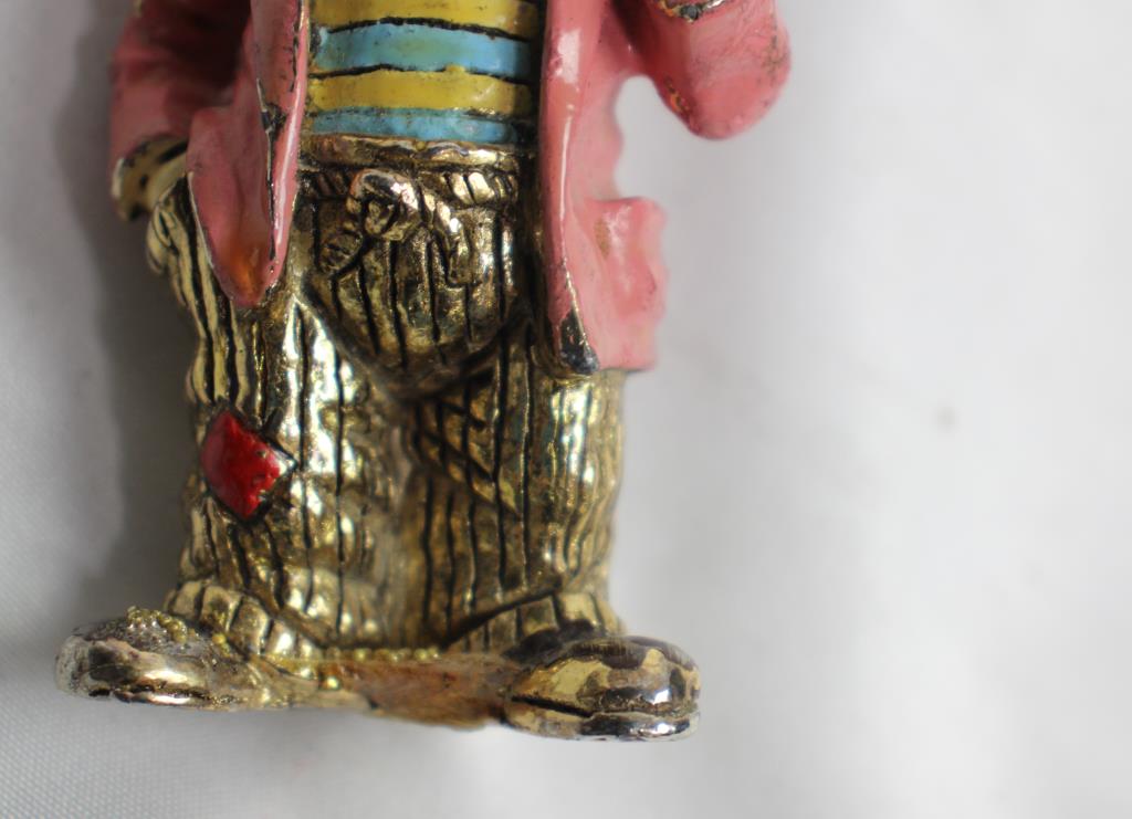 Sad Hobo Clown With Bag Over Shoulder Figurine | Property Room