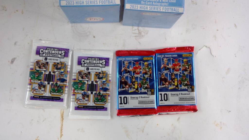 Sage And Panini Football Trading Cards | Property Room