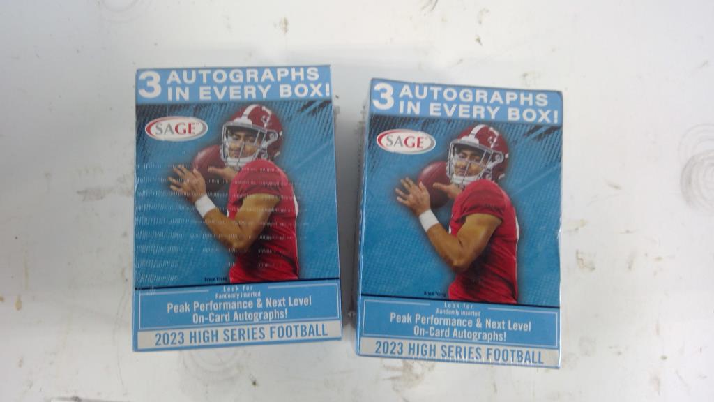 Sage And Panini Football Trading Cards | Property Room