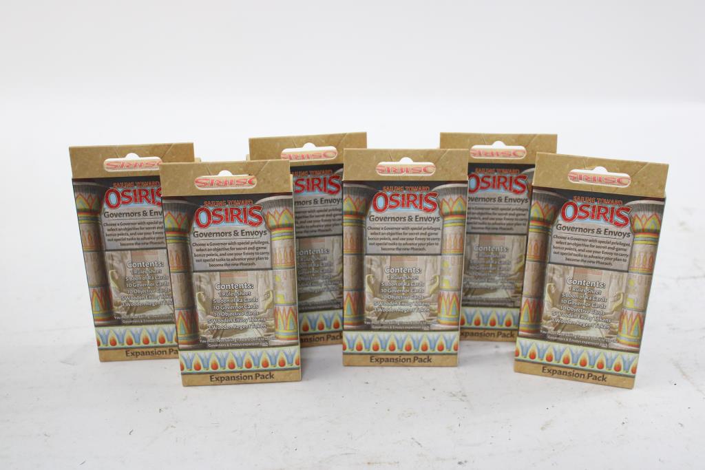 Sailing Toward Osiris Game Cards, 6 Pieces | Property Room