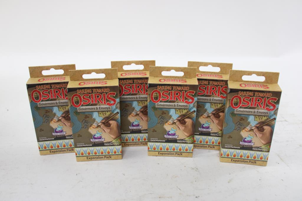 Sailing Toward Osiris Game Cards, 6 Pieces | Property Room