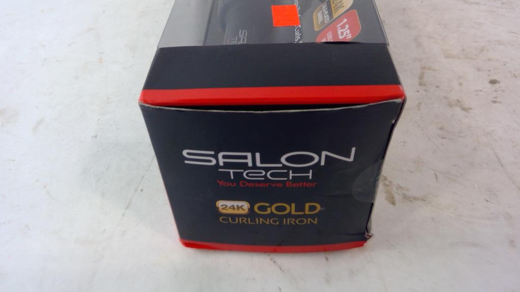 Salon Tech 24k Gold Curling Iron | Property Room