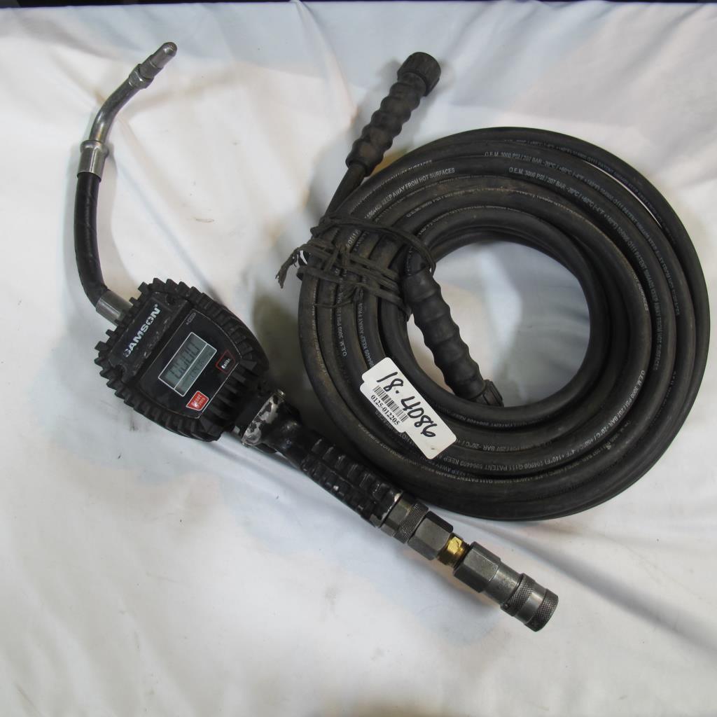 Samson Digital Meter With 3000 Psi Hose 2 Pieces | Property Room