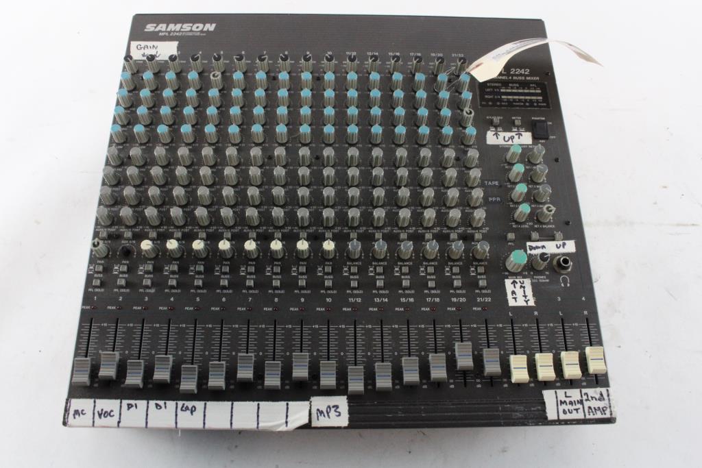 Samson Mixer | Property Room