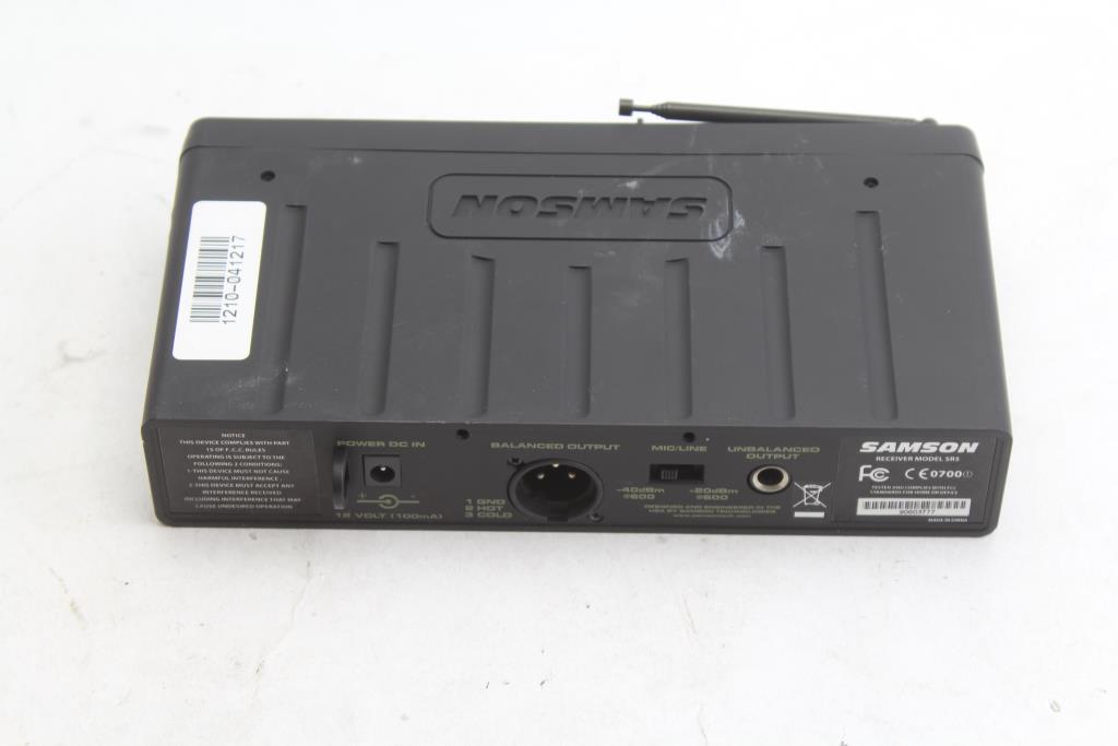 Samson Stage 5 SR5 VHF FM Receiver | Property Room