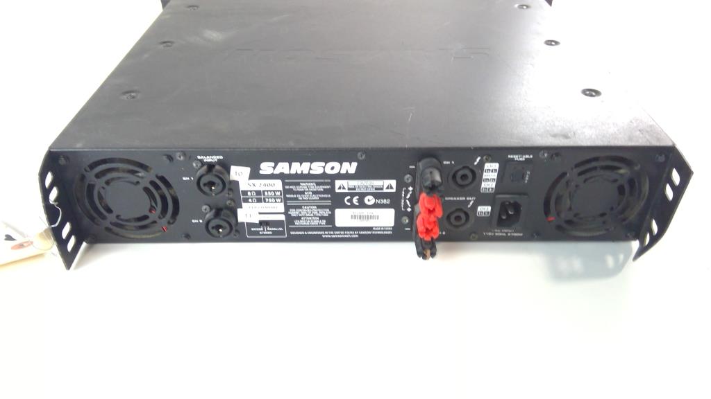 Samson Stereo Amplifier | Property Room