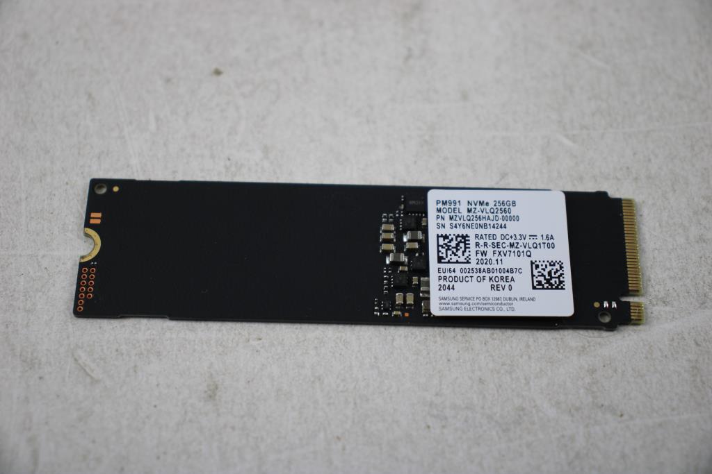 Samsung 256GB SSD Hard Drive | Property Room