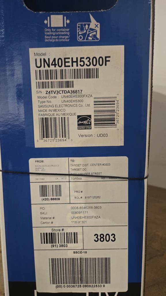 Samsung 40" TV | Property Room