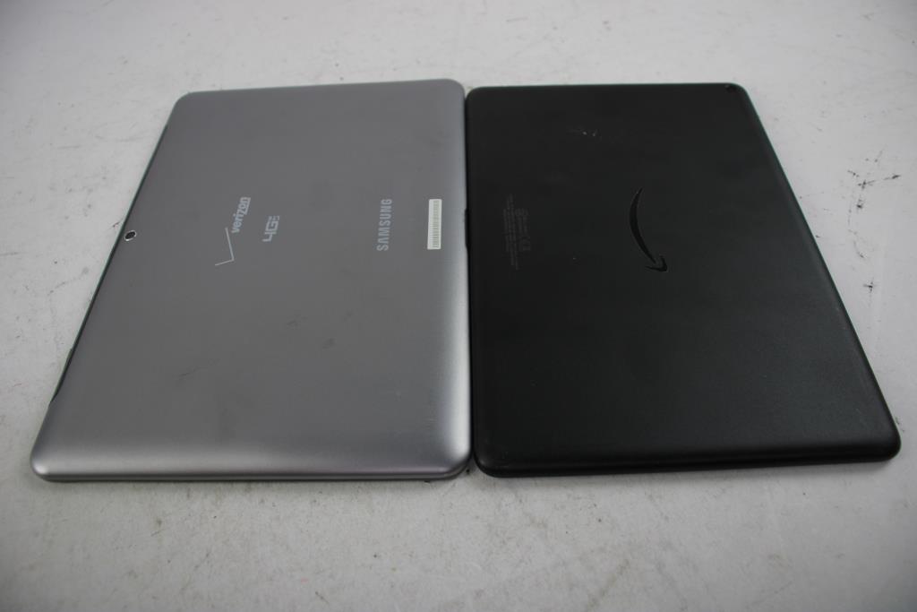 Samsung And Amazon Tablet Lot, 2 Pieces | Property Room