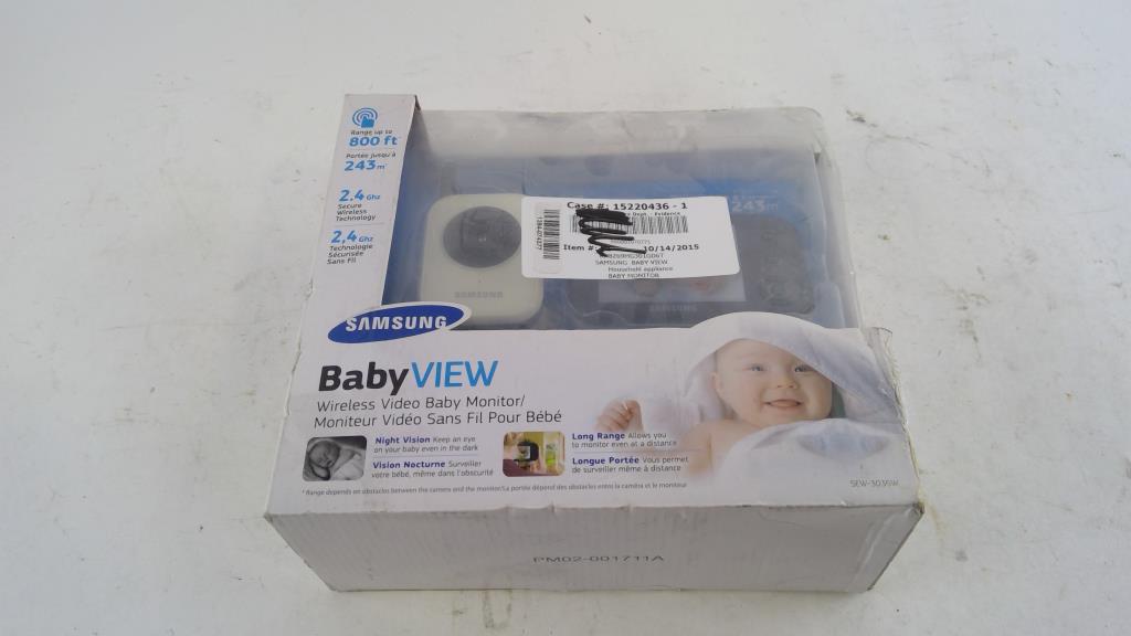 Samsung Babyview Wireless Video Baby Monitor | Property Room