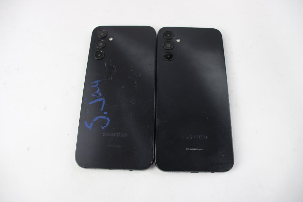 Samsung Cell Phone Lot, 2 Pieces, Sold For Parts | Property Room