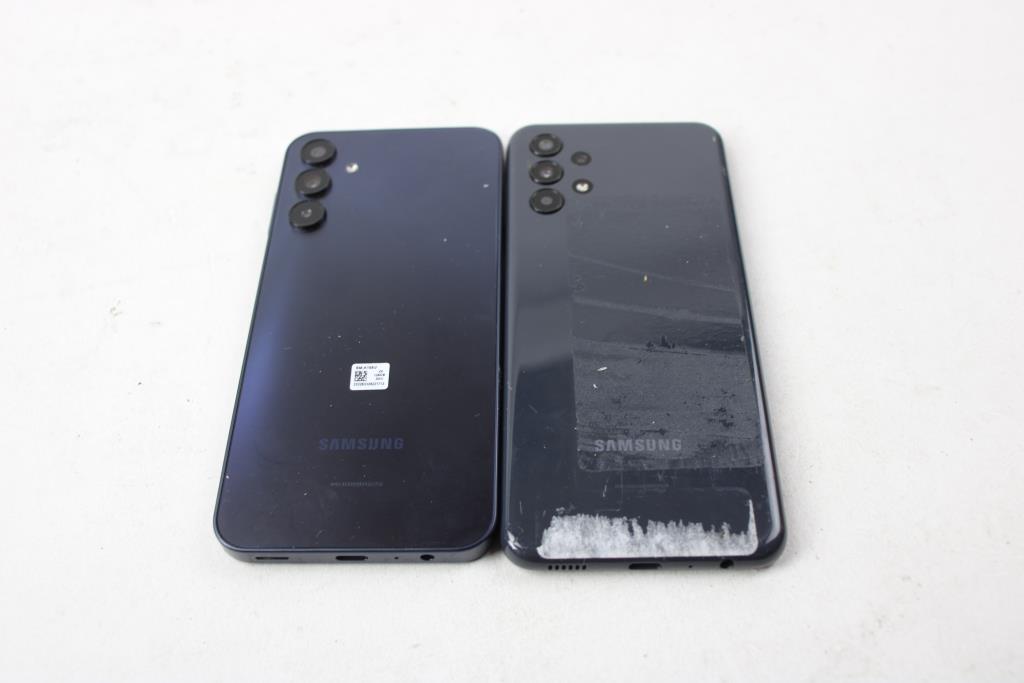Samsung Cell Phone Lot, 2 Pieces, Sold For Parts | Property Room