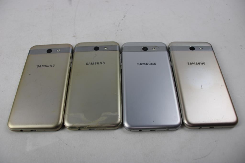 Samsung Cell Phone Lot, 4 Pieces, Sold For Parts | Property Room