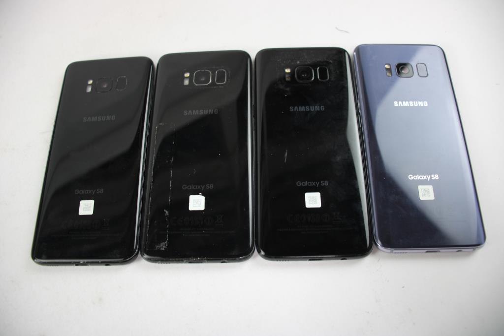 Samsung Cell Phone Lot, 4 Pieces, Sold For Parts | Property Room