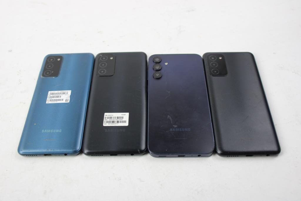 Samsung Cell Phone Lot, 4 Pieces, Sold For Parts | Property Room