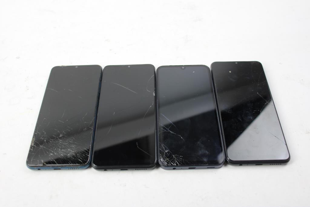 Samsung Cell Phone Lot, 4 Pieces, Sold For Parts | Property Room