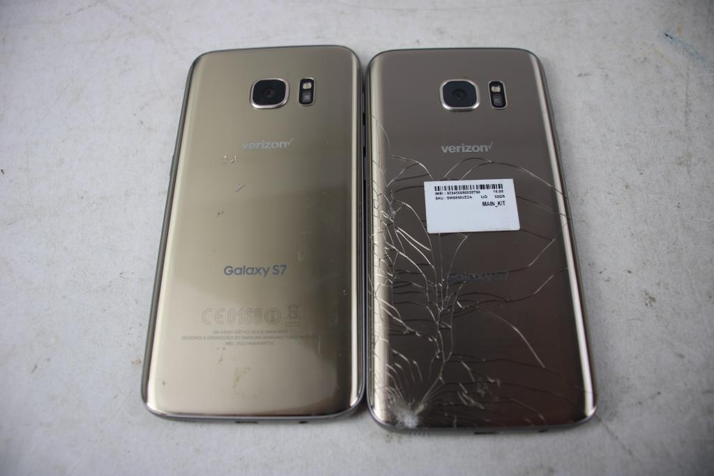 Samsung Cell Phone Lot, 8 Pieces, Sold For Parts | Property Room