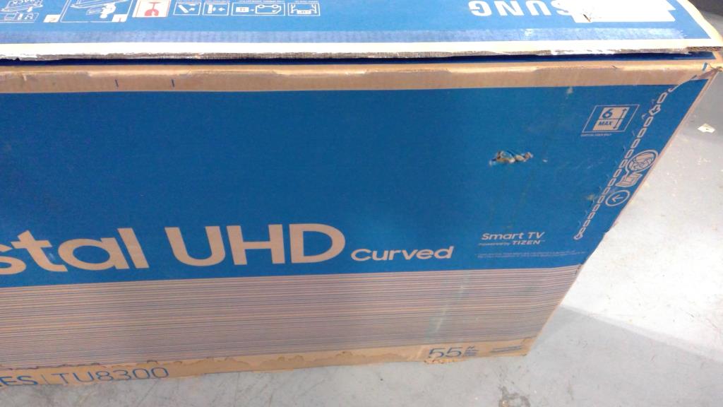 Samsung Crystal UHD Curved 55" Smart Tv | Property Room