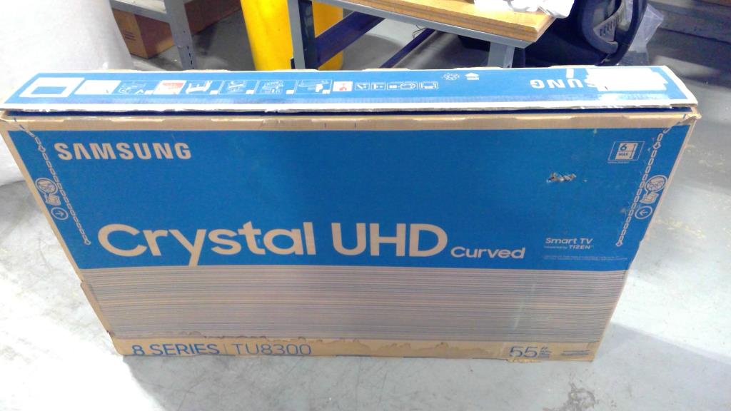 Samsung Crystal UHD Curved 55" Smart Tv | Property Room