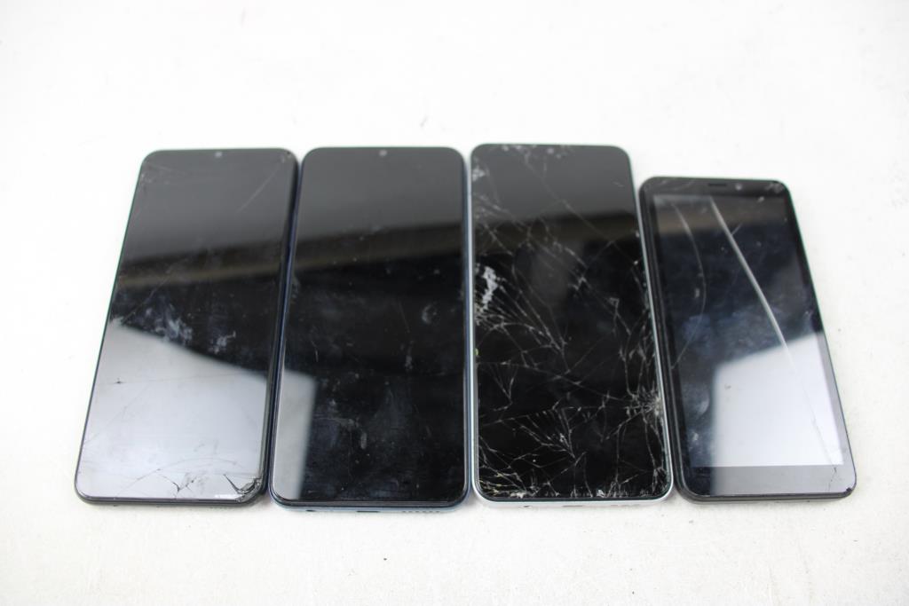 Samsung, Koobee,Cell Phone Lot, 4 Pieces, Sold For Parts | Property Room