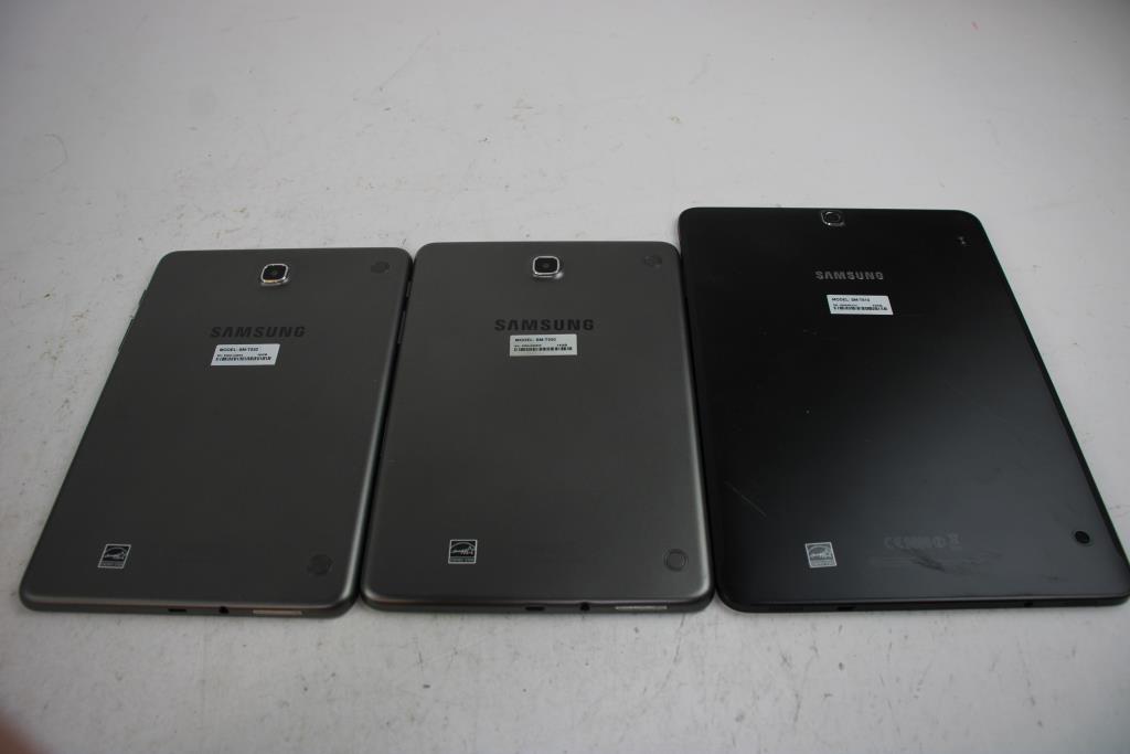 Samsung Tablet Lot, 4 Pieces, Sold As Is | Property Room