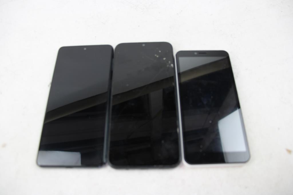 Samsung, Vortex Cell Phone Lot, 3 Pieces, Sold For Parts | Property Room