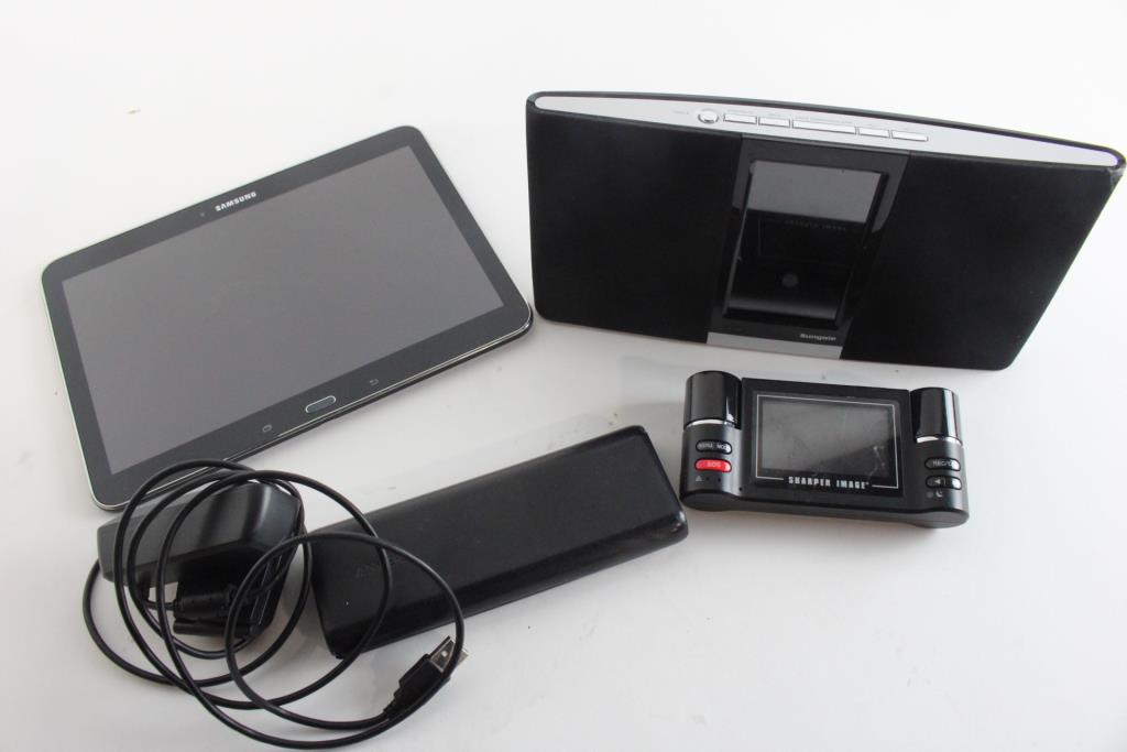 Samsung,tablet, Sungale Wireless Speaker Radio And More | Property Room