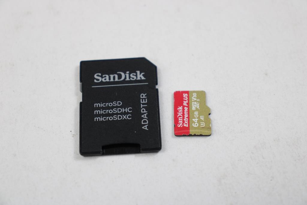 SanDisk 64GB Micro SD Memory Card | Property Room