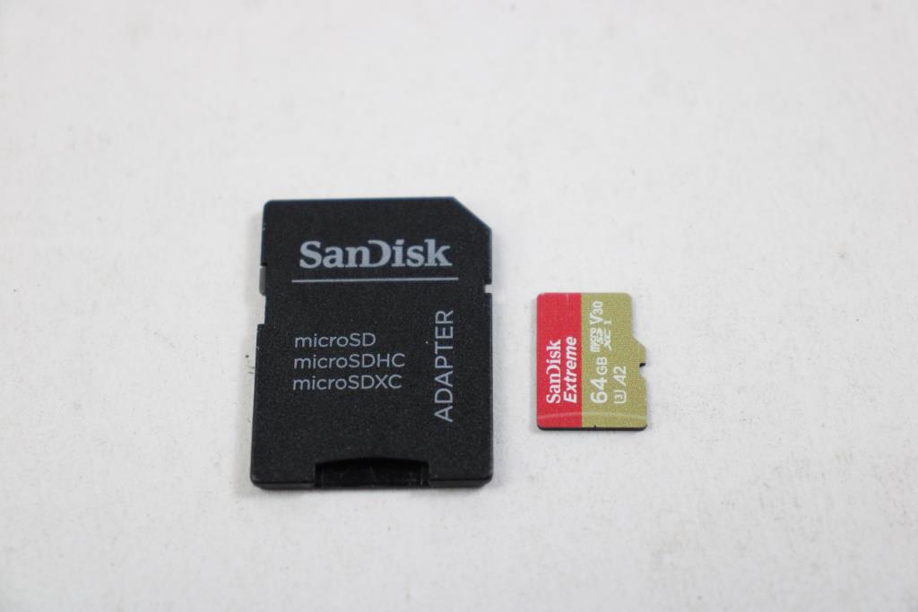 SanDisk 64GB Micro SD Memory Card | Property Room