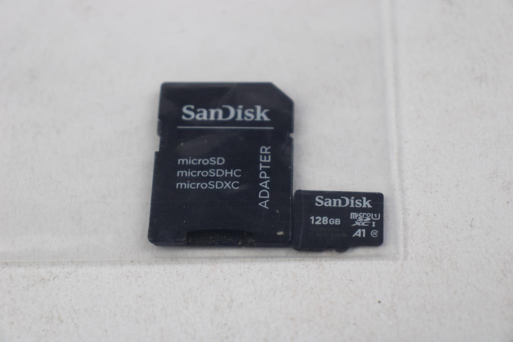 Sandisk Microsd 128 Gb, Adapter | Property Room