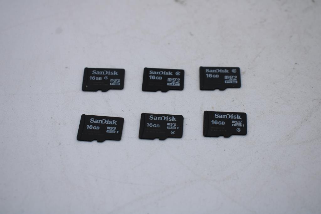SanDisk MicroSDHC Card Bulk Lot, 12 Pieces | Property Room