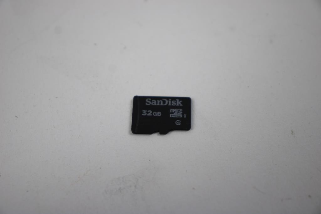 SanDisk MicroSDHC I Card, 32GB | Property Room
