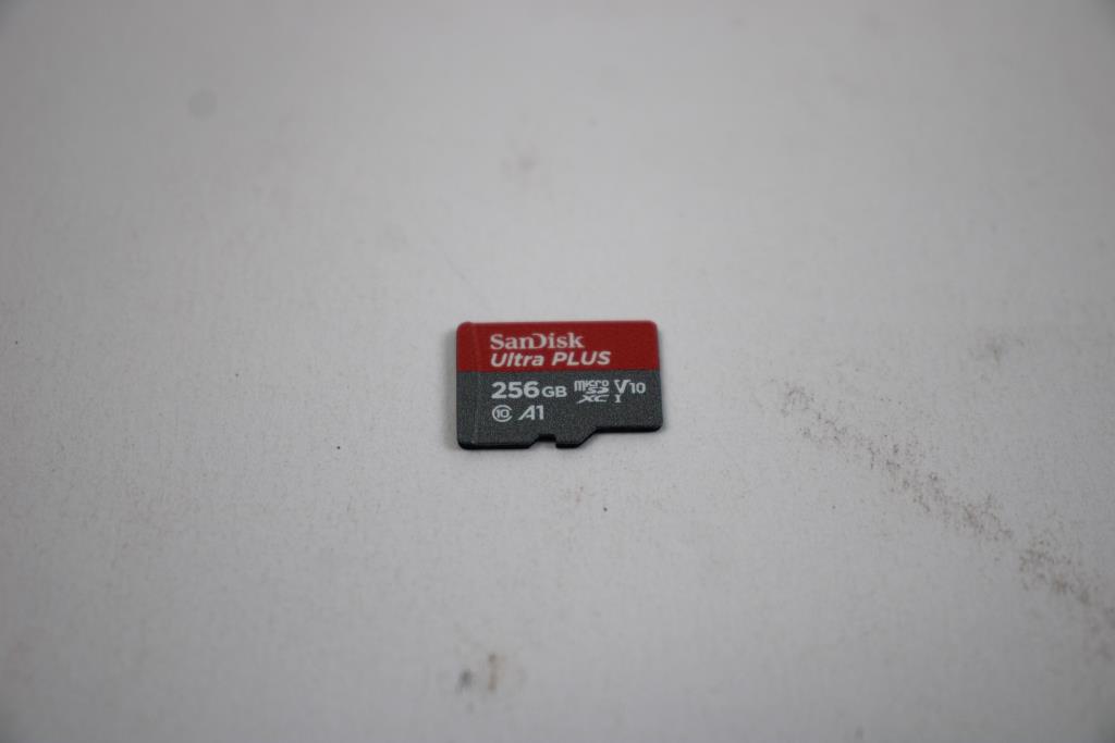 SanDisk Ultra Plus MicroSD Memory Card, 256GB | Property Room