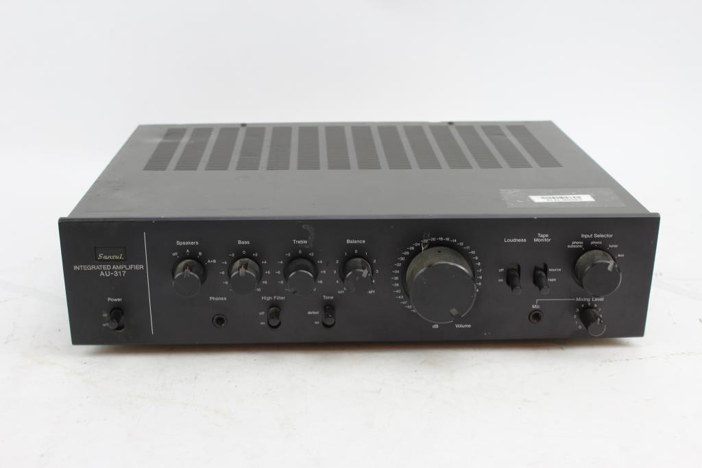 Sansui Integrated Amplifier (Model AU-317) | Property Room
