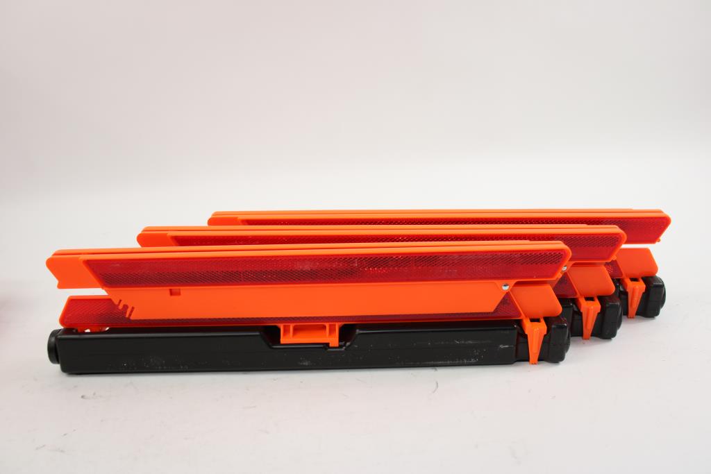 Sate-Lite Early-Warning Triangle Triple Kit | Property Room Sate-Lite Early-Warning Triangle Triple Kit | Property Room