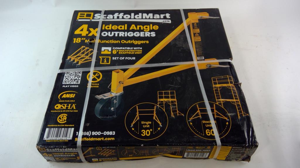 Scaffold Mart 4x Ideal Angle Outriggers | Property Room