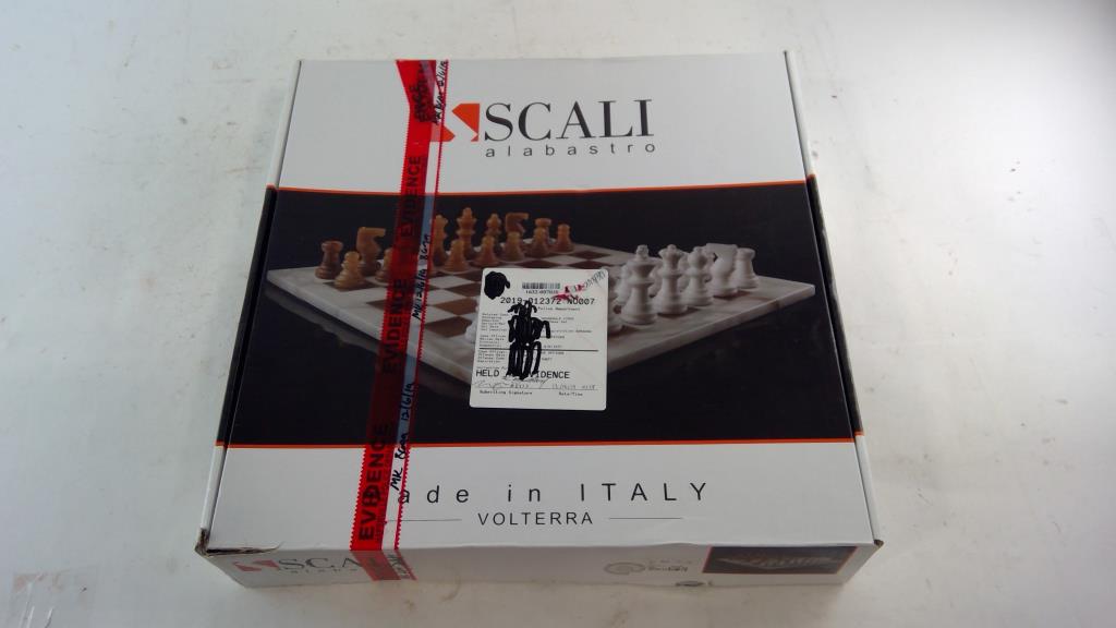 Scali Alabastro Chess Board | Property Room