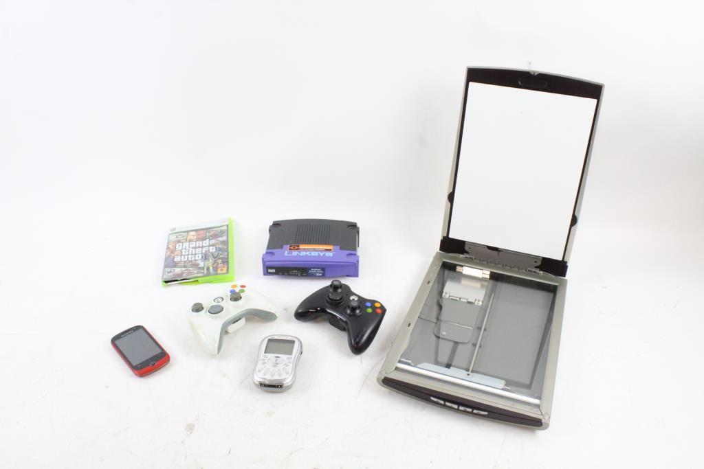 Scanner, Router, Xbox Controller And More, 7 Pieces | Property Room