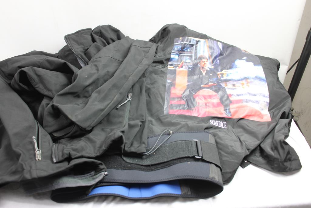 Scarface 2021 Limited Edition L Jacket, Nike Size 10 Giannis ...