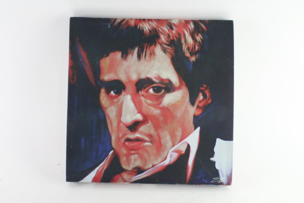 Scarface Portrait Painting | Property Room