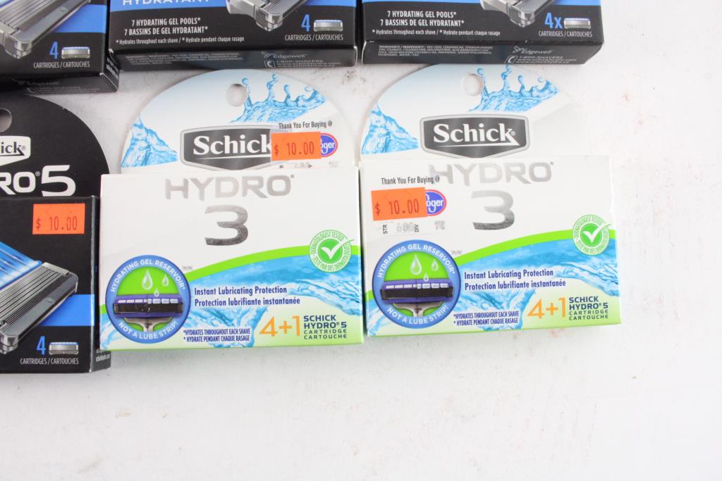 Schick Hydro Blades, 5+ Pieces | Property Room