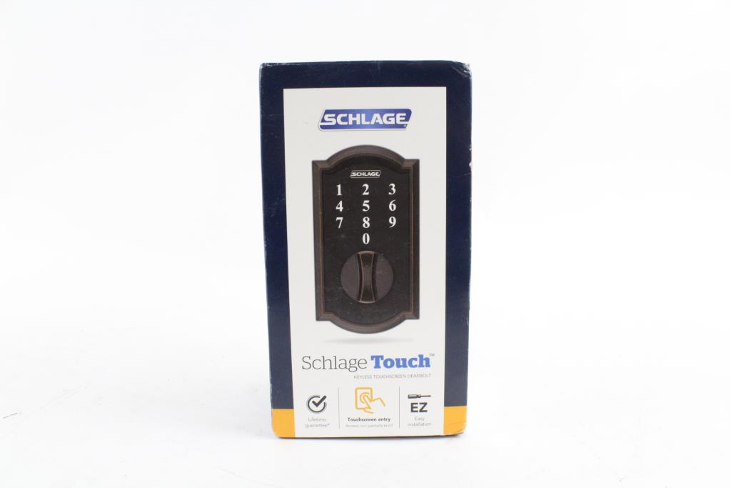 Schlage TOuch Keyless Touchscreen Deadbolt | Property Room