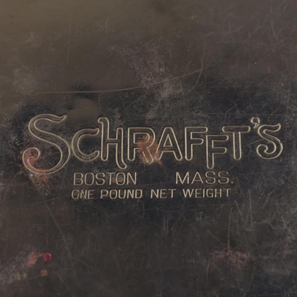 Schrafft's Vintage Candy Tin | Property Room