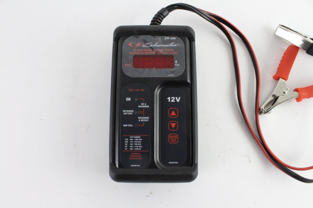 Schumacher 12 Volt Digital Battery Tester | Property Room