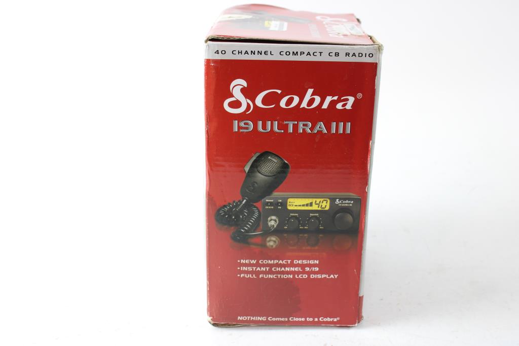 Scobra I9 Ultra III 40 Channel Compact Radio | Property Room